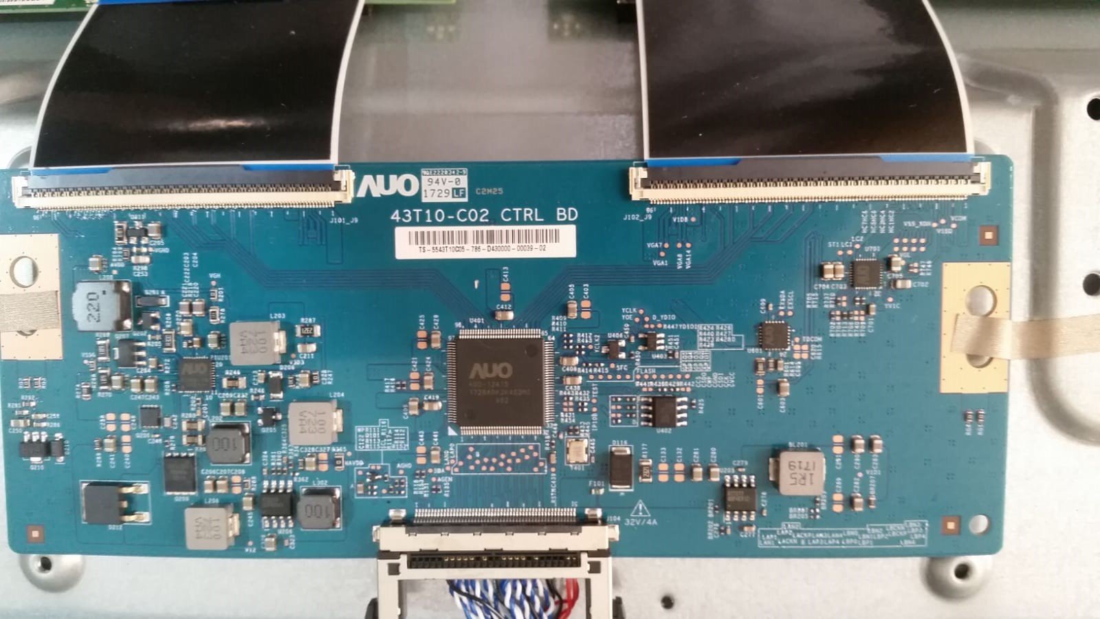 43T10-C02 AUO T-con Board 5543T10C05, Awox 43110, T-Con Board, - Adana ...