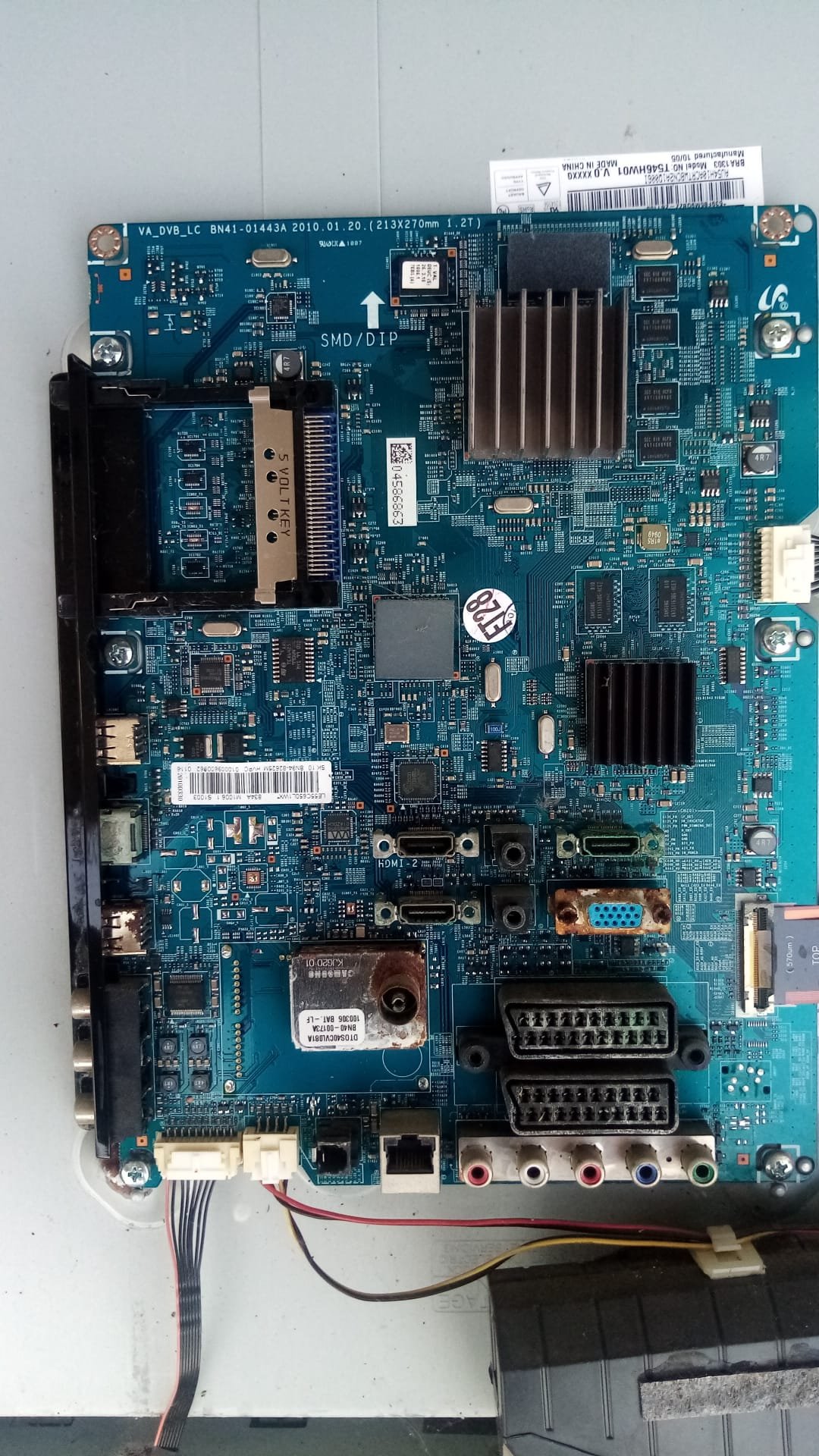 SAMSUNG LE55C650 LE40C653 LE40C530 LE40C650 ANAKART MAİNBOARD